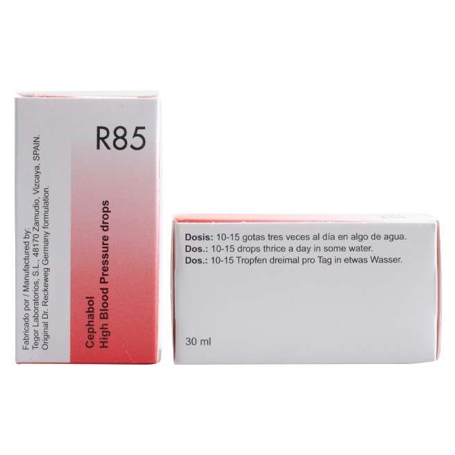 Dr. Reckeweg R85 High Blood Pressure Drops Size : 30ml - Homeopathicstore